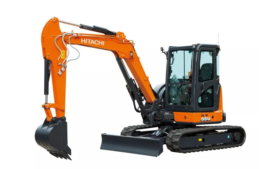 Hitachi ZX55-6 U Minibagger – Ennens GmbH & Co. KG